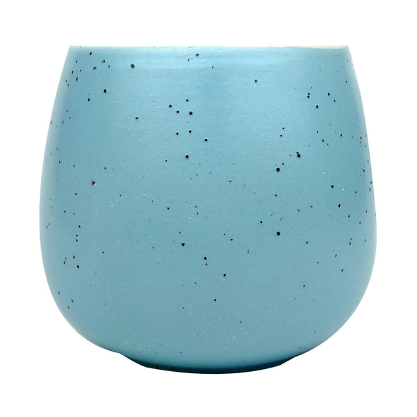 Blue Egg Plain Ceramic Pot | Elegant Design Pot for Succulents and ...
