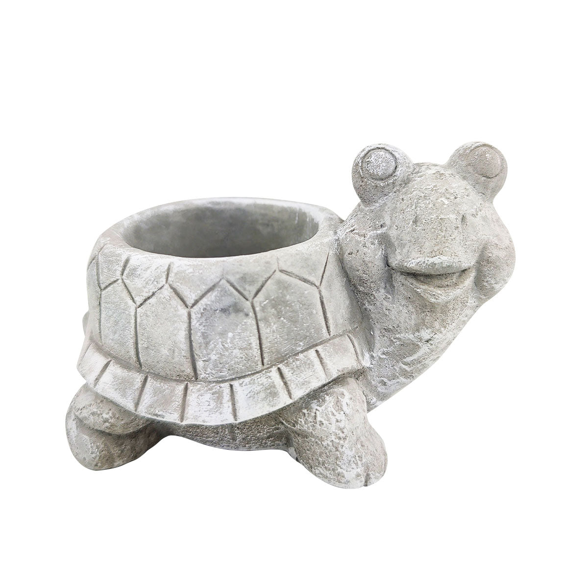 Cement Turtle Pot | Mini Animal Pot for Succulents, Cacti and Flower ...