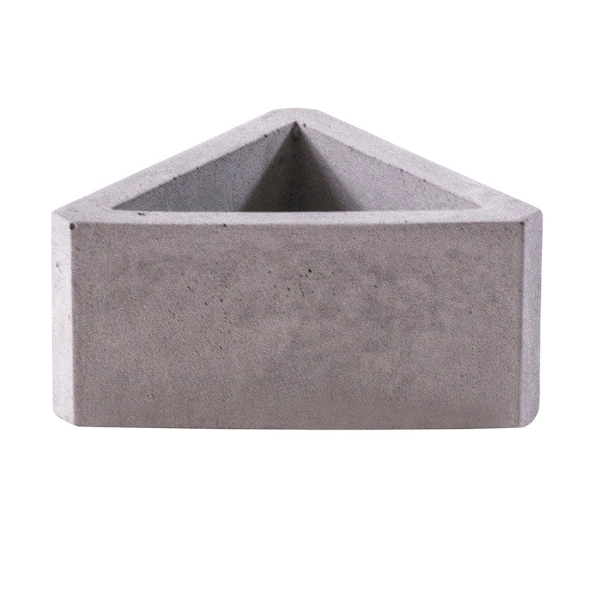 Triangle Concrete Pot | Succulent Care | Geometric Planter - Succulents Box
