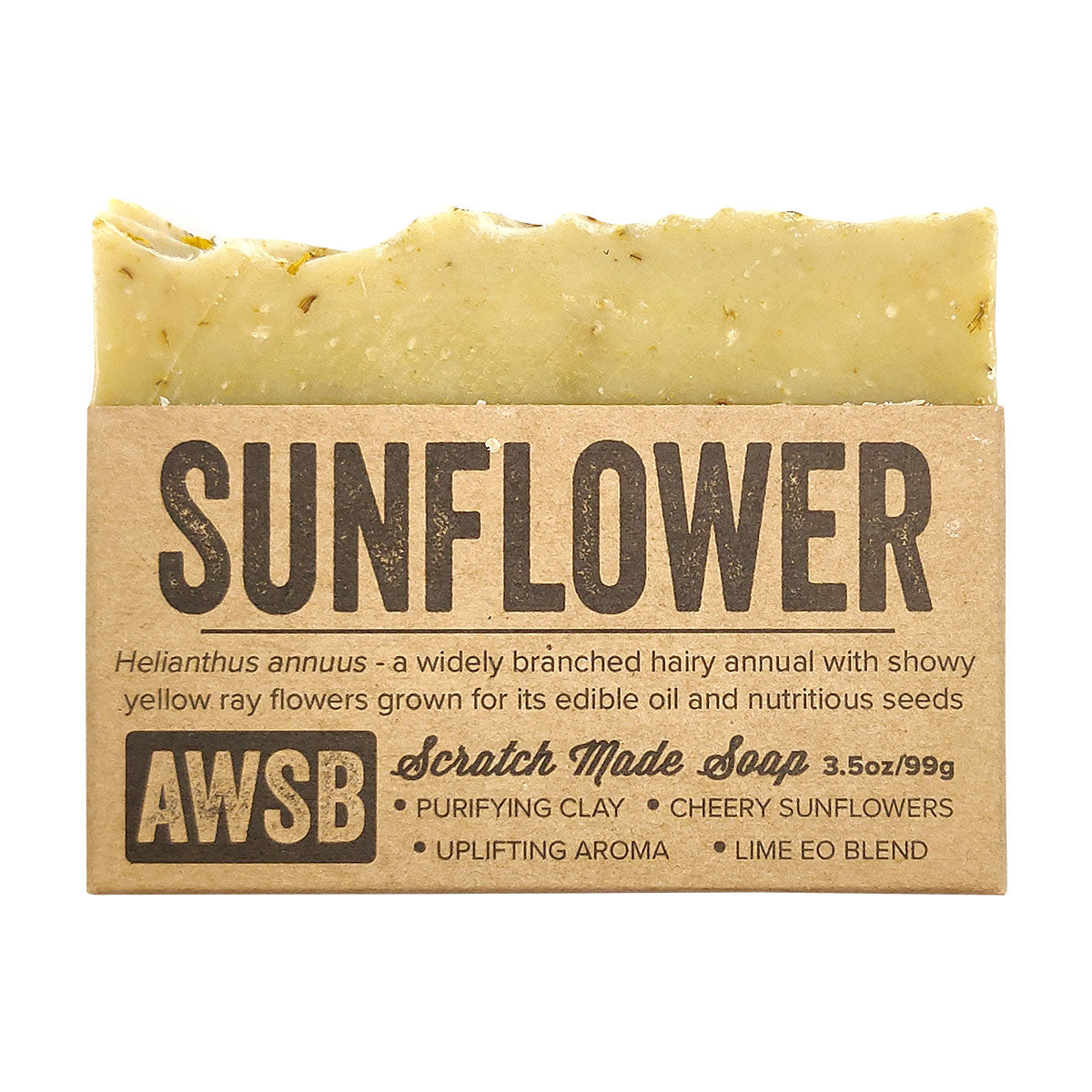 Organic Sunflower Soap | Natural Skin Care | Raw Vegan Soap Bar | Gift ...