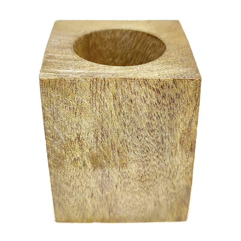 Wood Square Pot for Display Air Plants | Unique Air Plants Holder ...